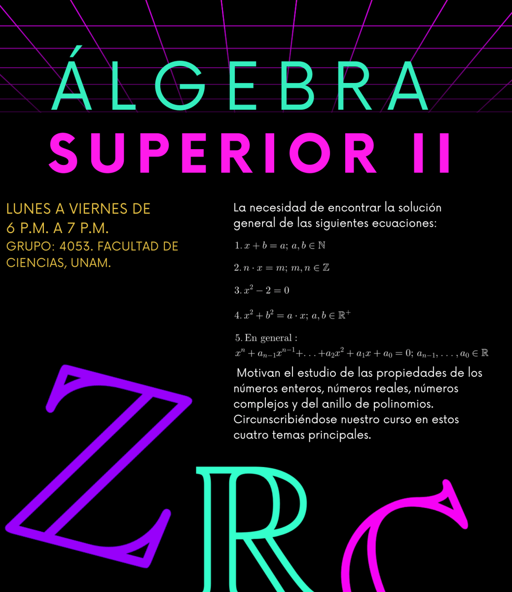 Álgebra Superior